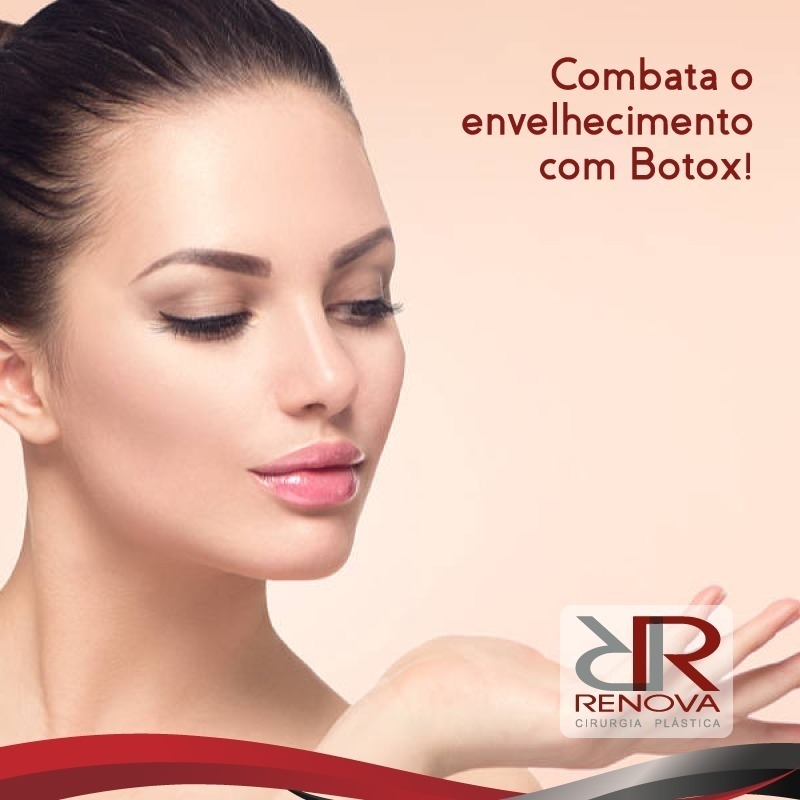 Combata o envelhecimento com Botox - Clínica Renova
